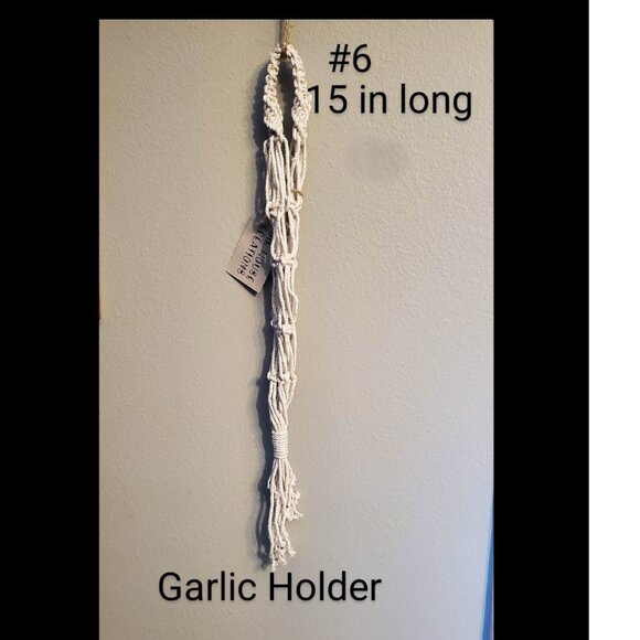 Other | Handmade Macram Garlic Holder | Poshmark
